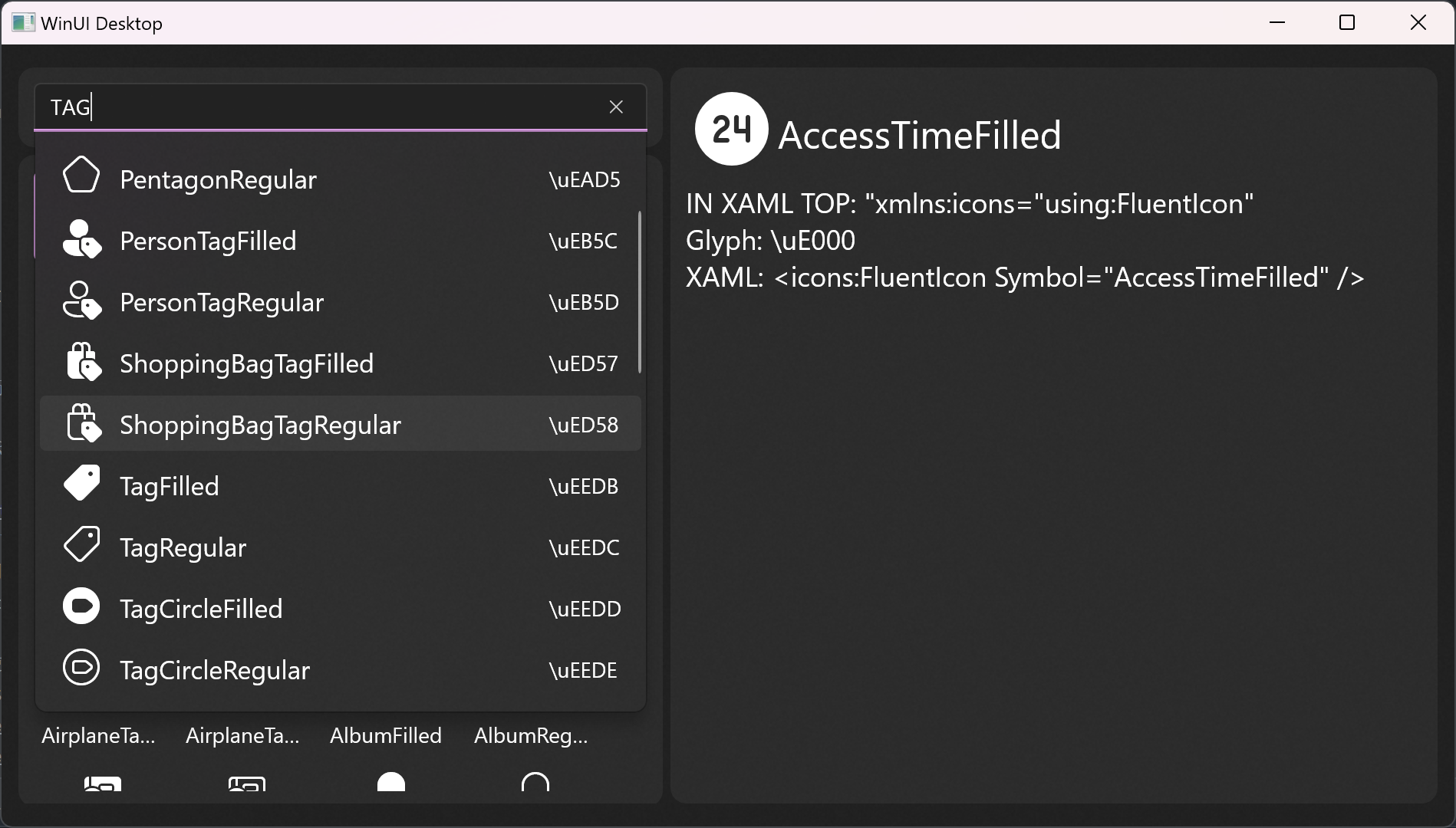 GitHub - kitUIN/FluentIcon: Windows App SDK Fluent System Icon Control
