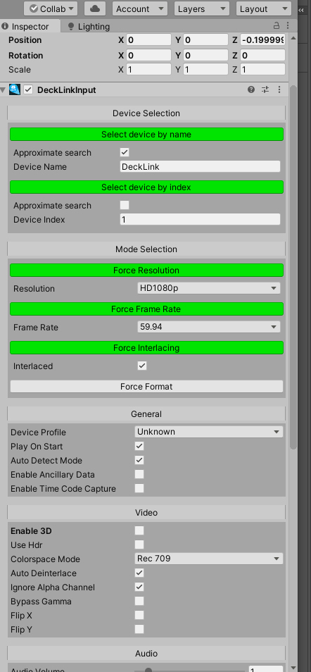 Problem with Post Processing - Lose the input video from blackmagic ...