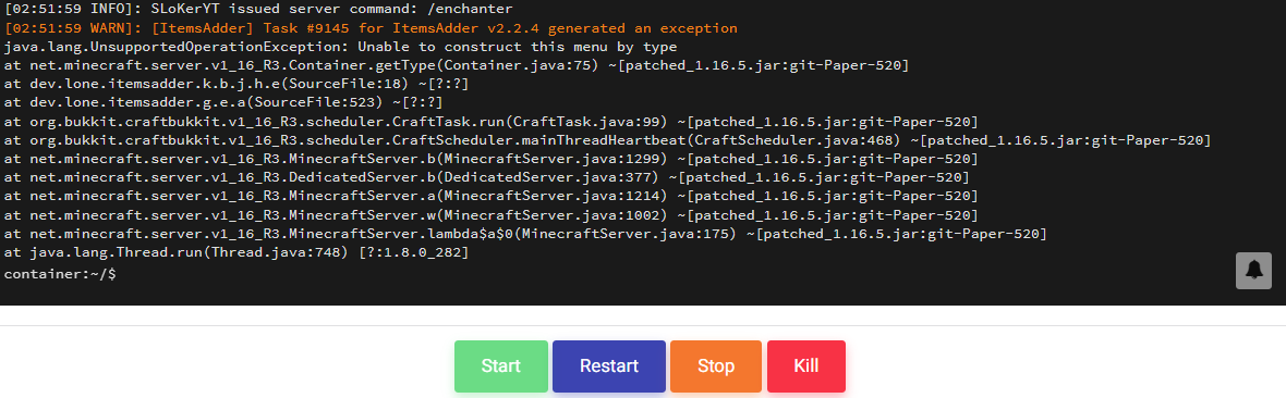 Bug with Chest Commands and AdvancedEnchantments and itemadder · Issue #766 · PluginBugs/Issues ...