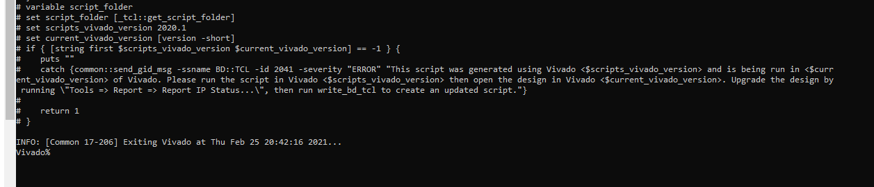 tcl files run only on Vivado 2016.2? · Issue #3 · Pieter-Berteloot/PYNQ ...