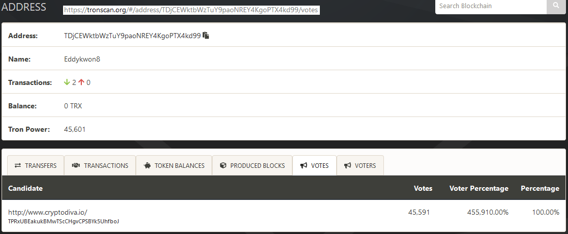 Incorrect Voter Percentages · Issue #291 · tronscan/tronscan-frontend · GitHub