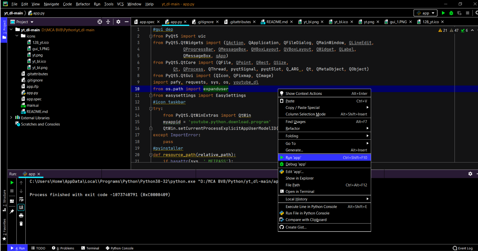 GitHub - manju-me/Youtube-Video-Downloader: Python Project to Download ...