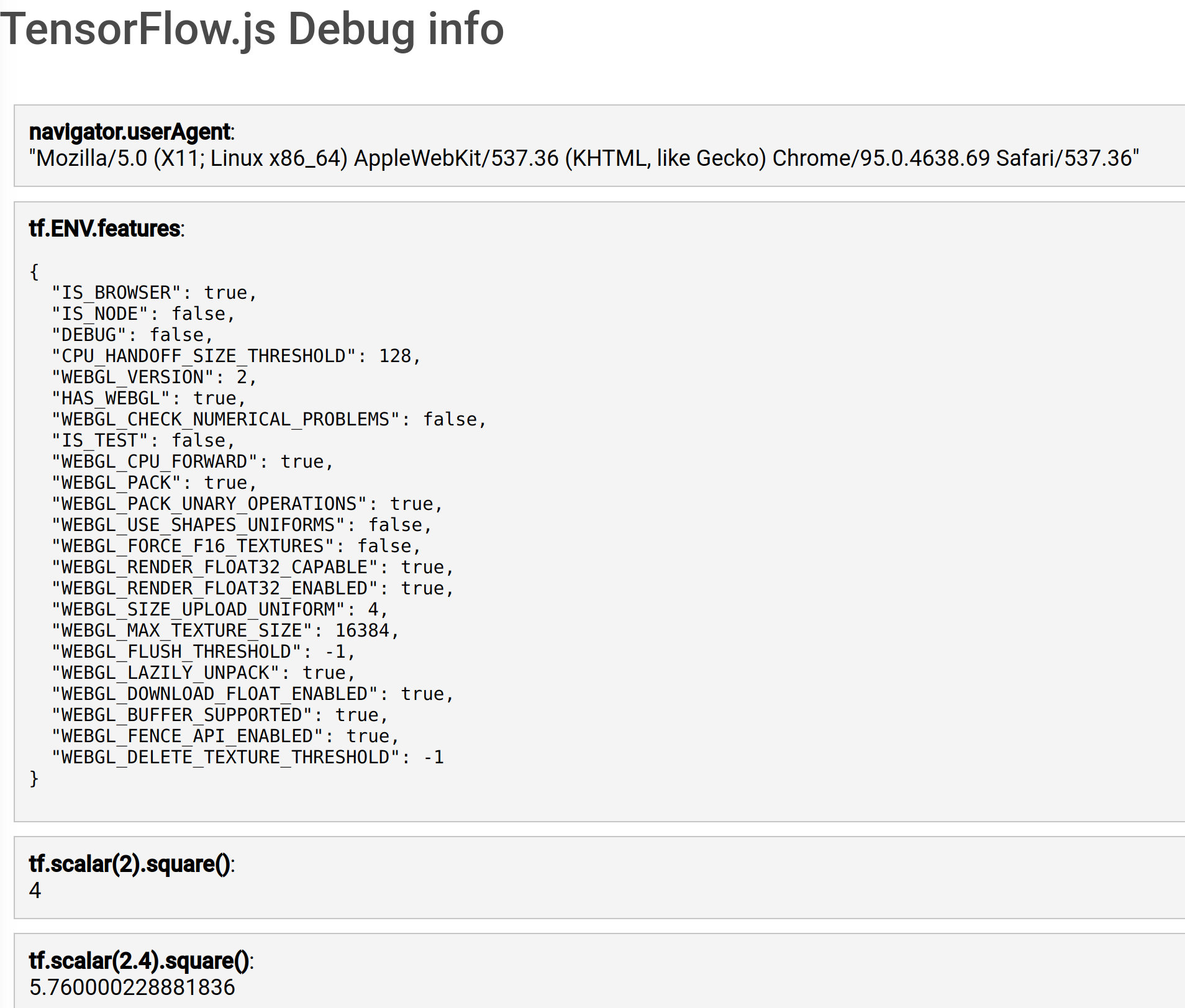 When in webgl backend, tf.isNaN() produces incorrect results · Issue #5800 · tensorflow/tfjs ...