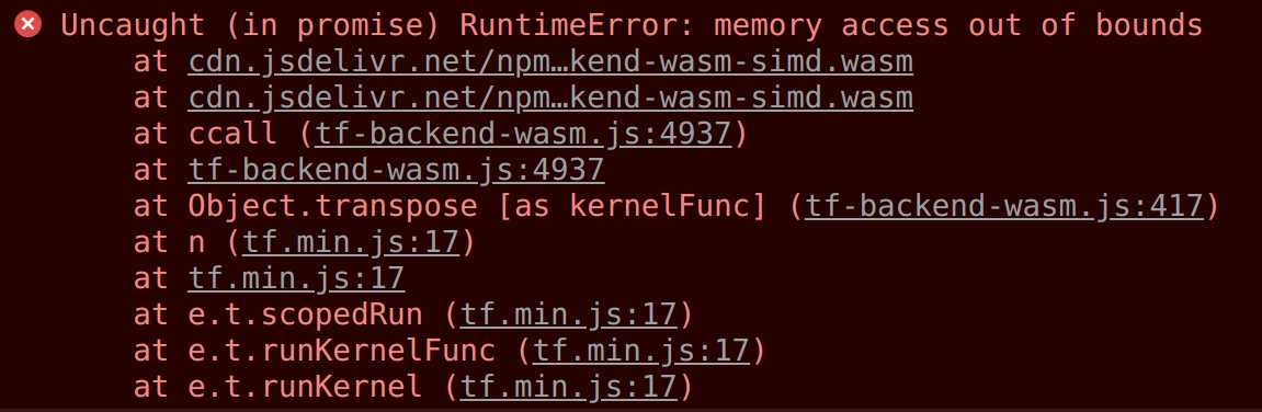 The Shape Of The Output Tensor Of The Conv2d Layer Is 15 2 1 When Backend Is Cpu · Issue