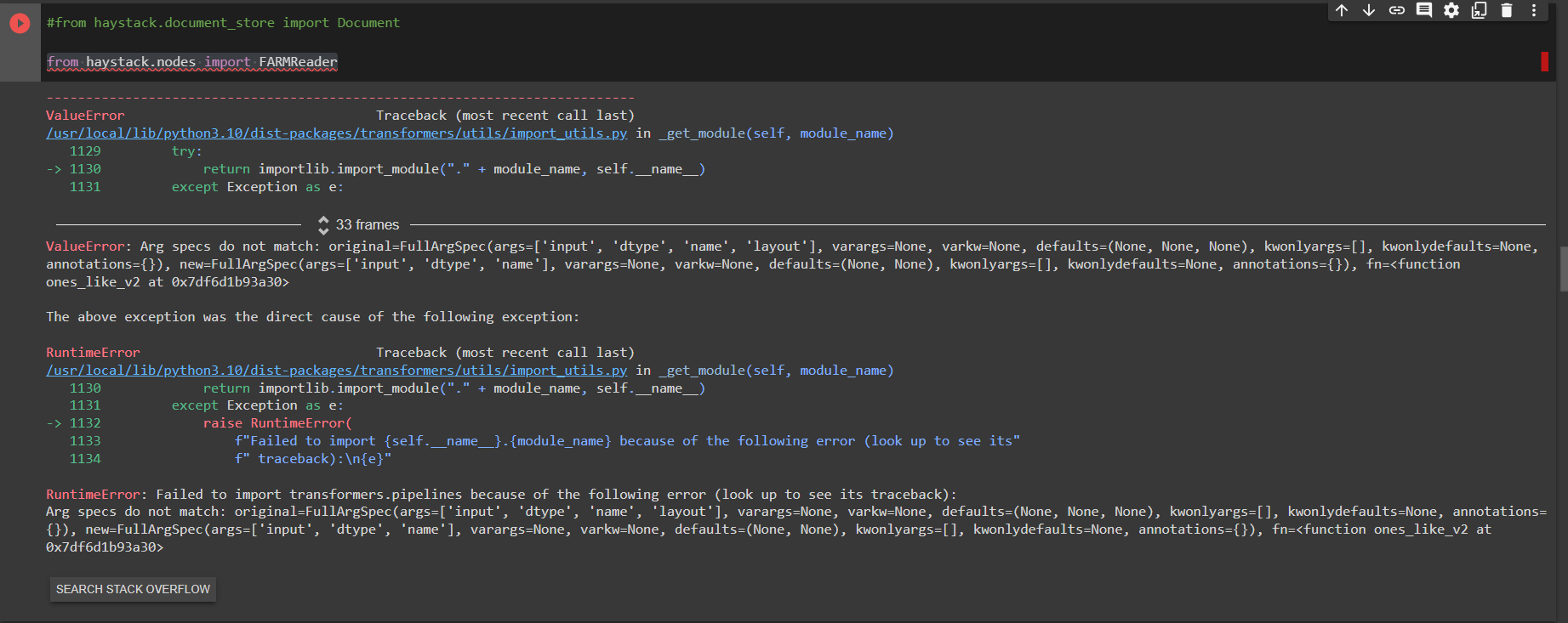Runtimeerror Failed To Import Transformerspipelines · Issue 5952 · Deepset Aihaystack · Github