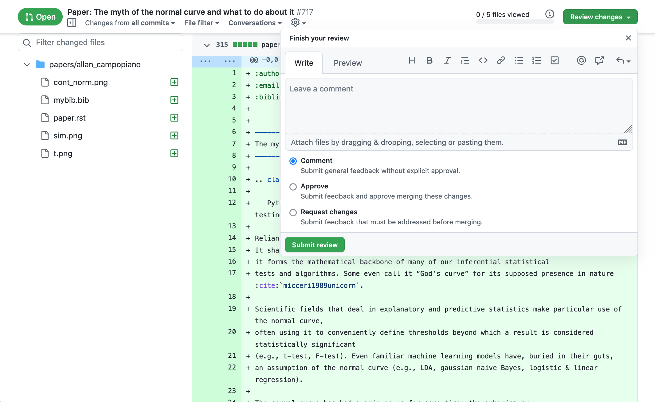 Please, create sections for abstract and introduction · Issue #736 ...