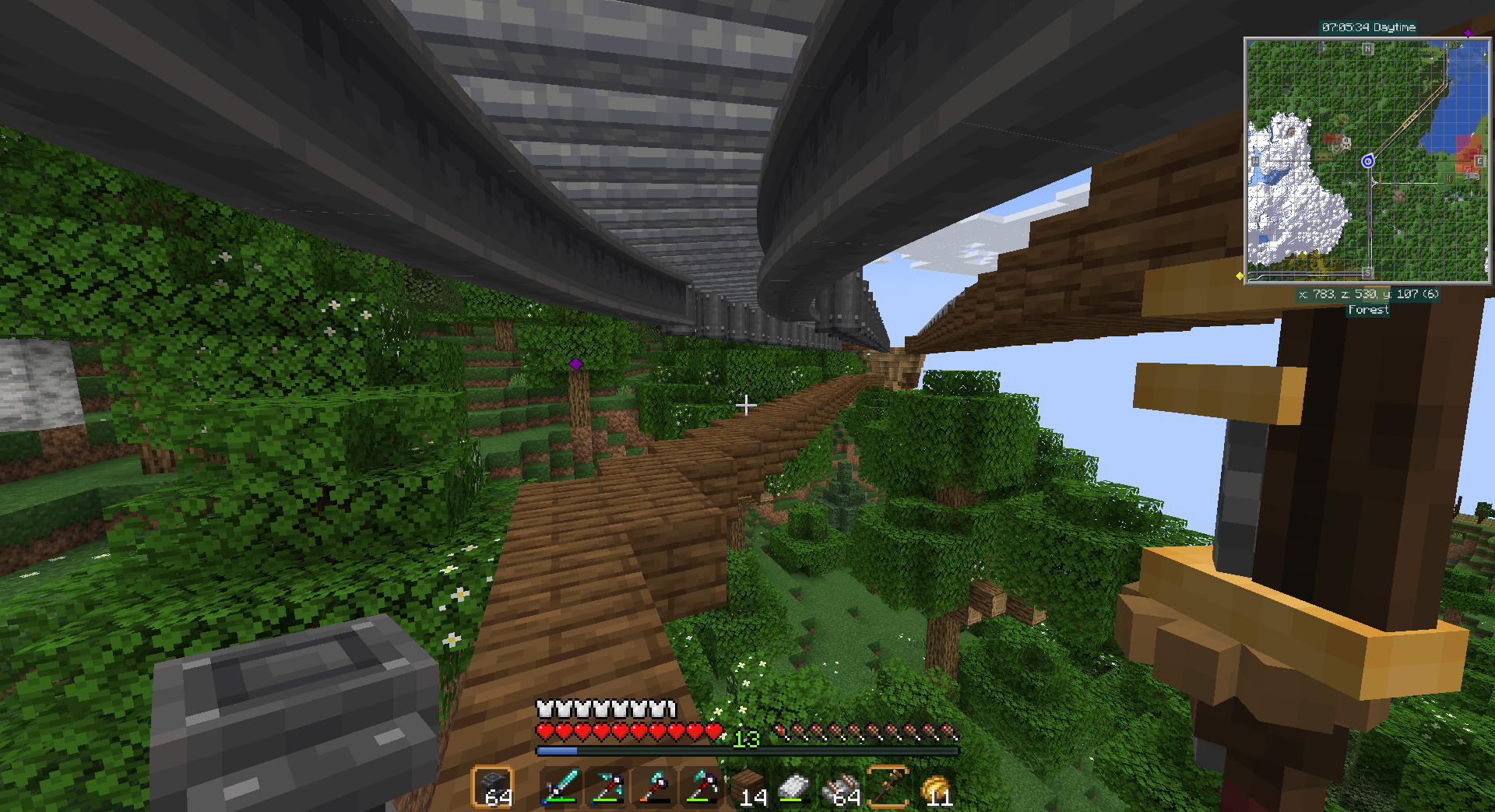 girder support placement for non-orthogonal straight line tracks ...