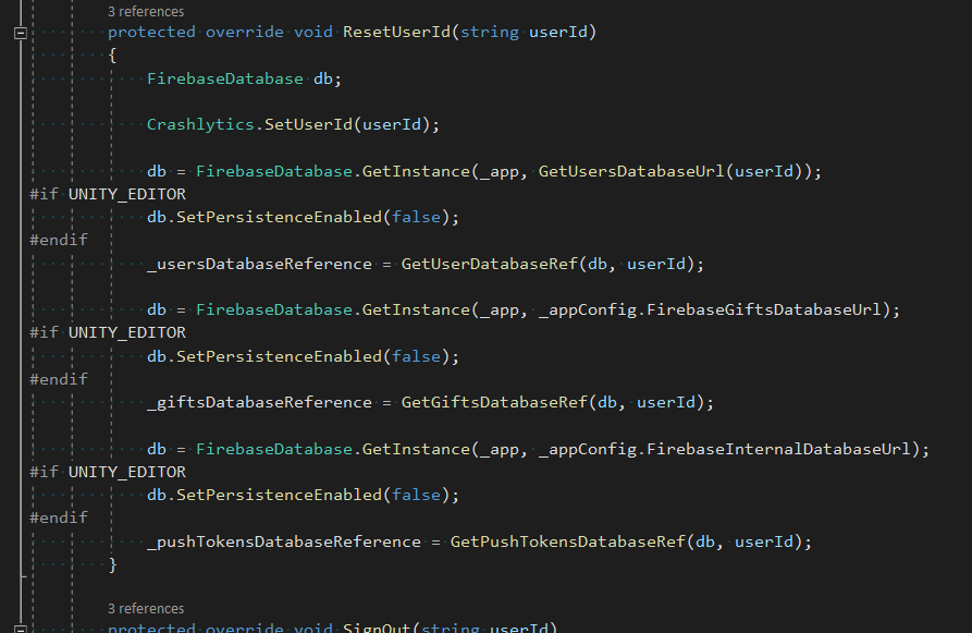 [Bug] Random Firebase DataBase 7.2 Unity Editor Crash 2020.3 when game logic calls to download a ...