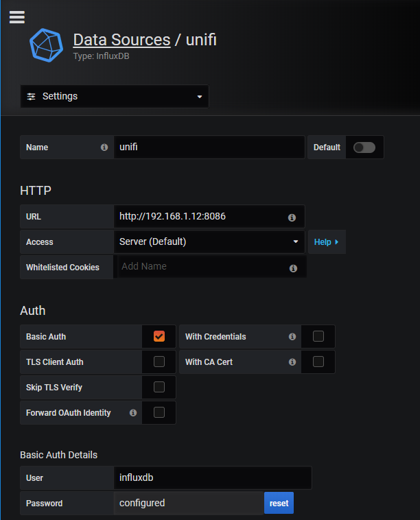 TROUBLESHOOTING WITHIN, PLEASE READ: No data in Grafana · Issue #77 · unpoller/unpoller · GitHub