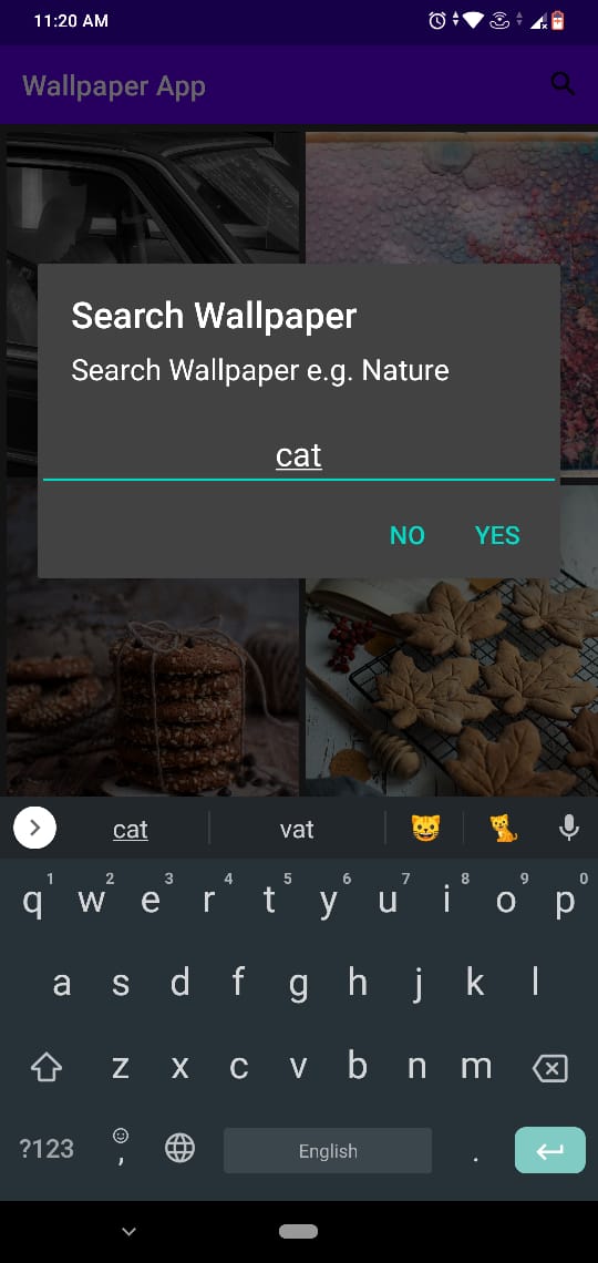 GitHub - DhruviMandaviya/WallpaperApp: My first android project using API.