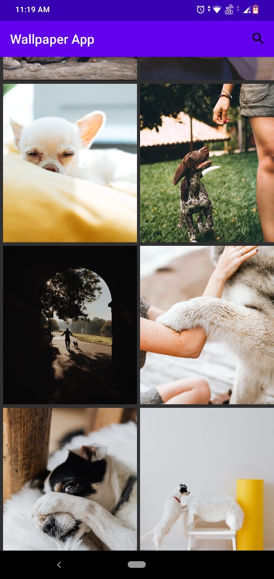 GitHub - DhruviMandaviya/WallpaperApp: My first android project using API.