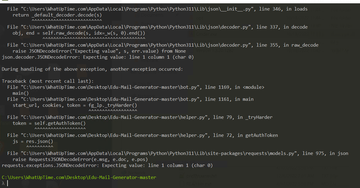 Help Please · Issue #166 · AmmeySaini/Edu-Mail-Generator · GitHub