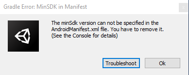 Unity 2020.1 minSdk · Issue #2933 · playgameservices/play-games-plugin-for-unity · GitHub