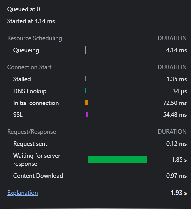 Slow initial page load with getServerSideProps · vercel next.js · Discussion #50783 · GitHub