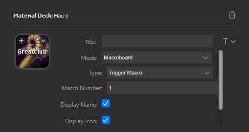 Macro board icons and names not changing · Issue #89 · MaterialFoundry/MaterialDeck · GitHub