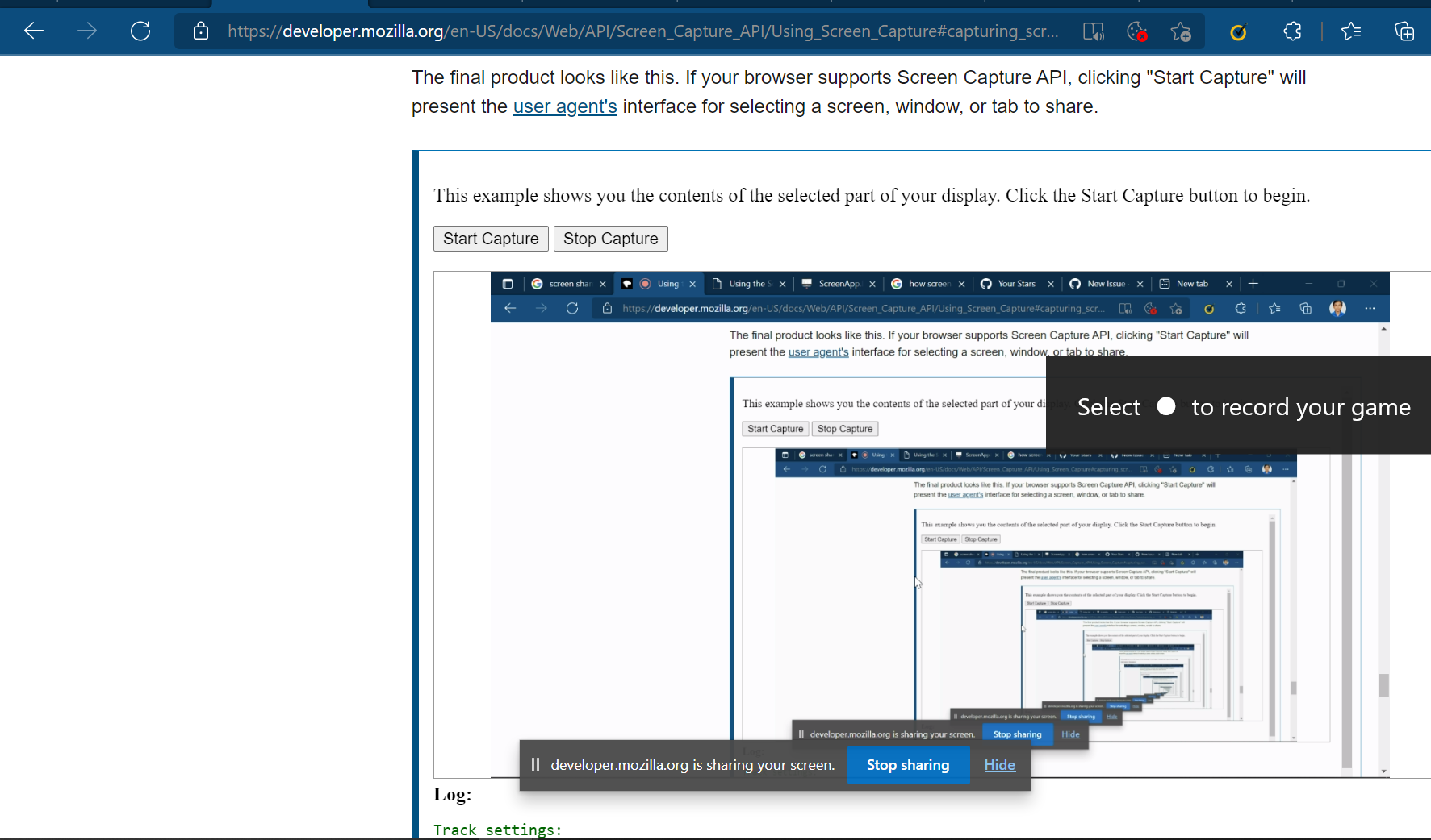 Cannot read properties of undefined (reading 'getDisplayMedia') · Issue #1 · josephDev123/screen ...