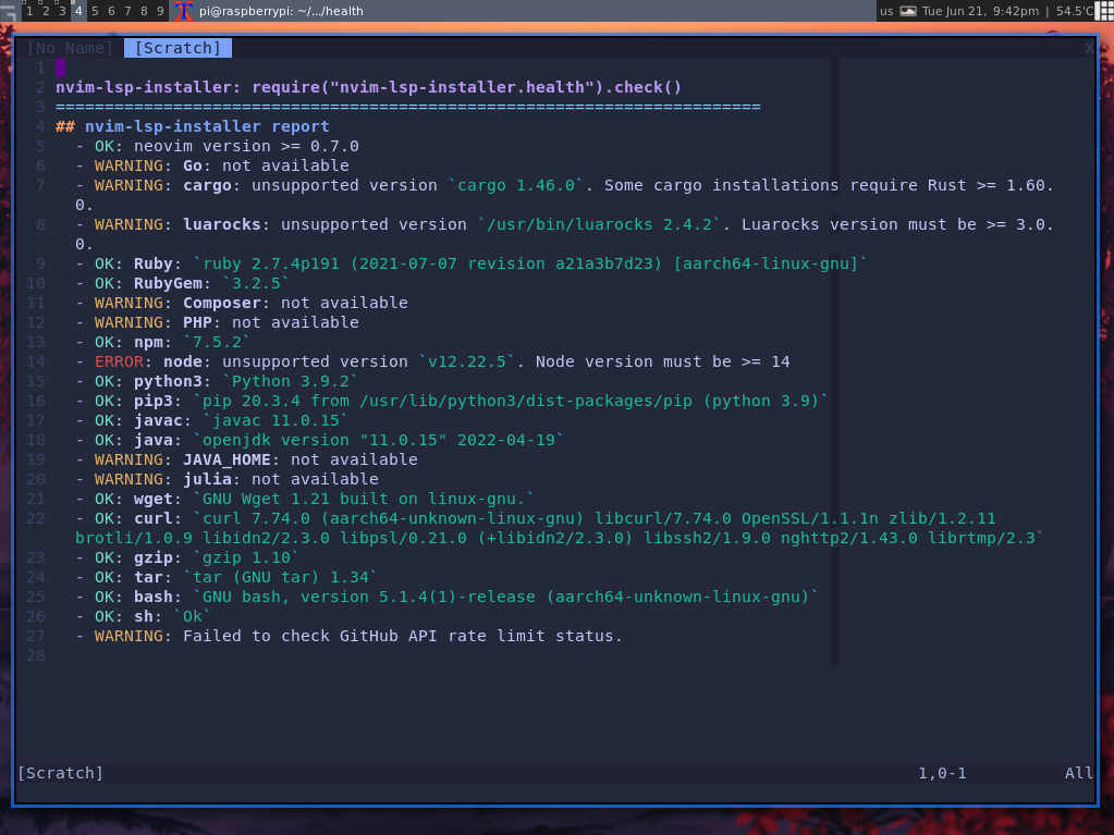 Health check failing when $JAVA_HOME is not set · Issue #822 · williamboman/nvim-lsp-installer ...