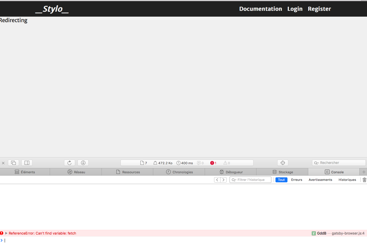 Page de connexion qui ne s'affiche pas sous Safari · Issue #221 ...