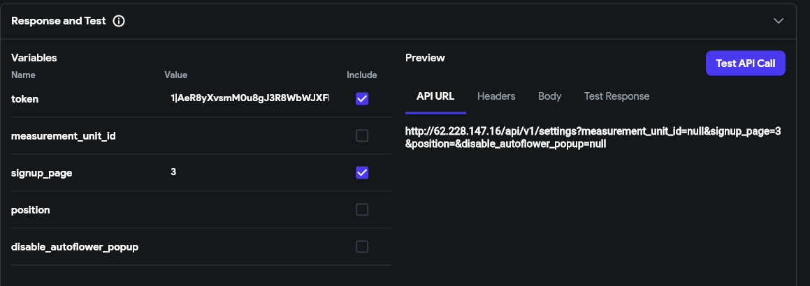 Api request send unchecked values as null/empty · Issue #1401 · FlutterFlow/flutterflow-issues ...