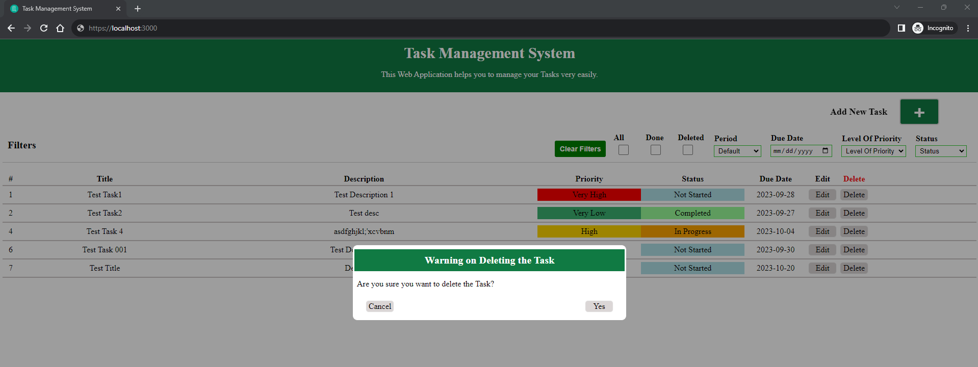 GitHub - NimeshaPrasadini/Task-Management-System: Task Management System using React JS and .NET ...
