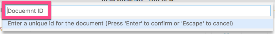Document Is Misspelled When Creating New Document · Issue 331