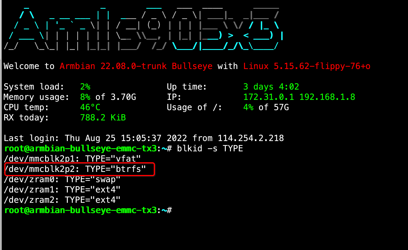 cm311-1a写emmc根分区选ext4长时间断电后无法启动，另与btrfs比较在分区大小尤其是已占用数字上有着巨大差异 · Issue #514 · ophub/amlogic-s9xxx ...