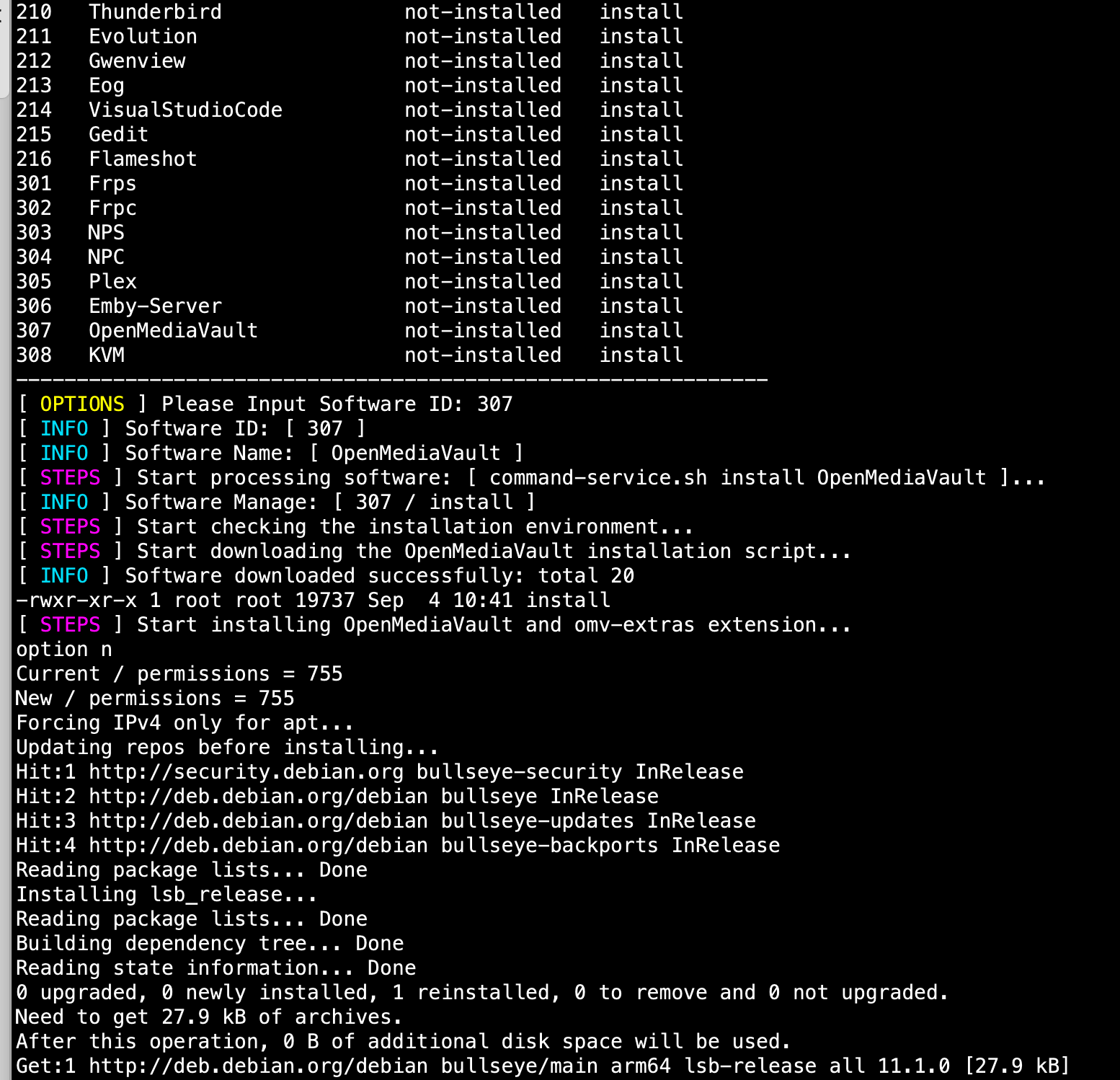 Armbian_Aml_bullseye_08.27.0755_s905x3_bullseye安装omv出错记录 · Issue #538 ...