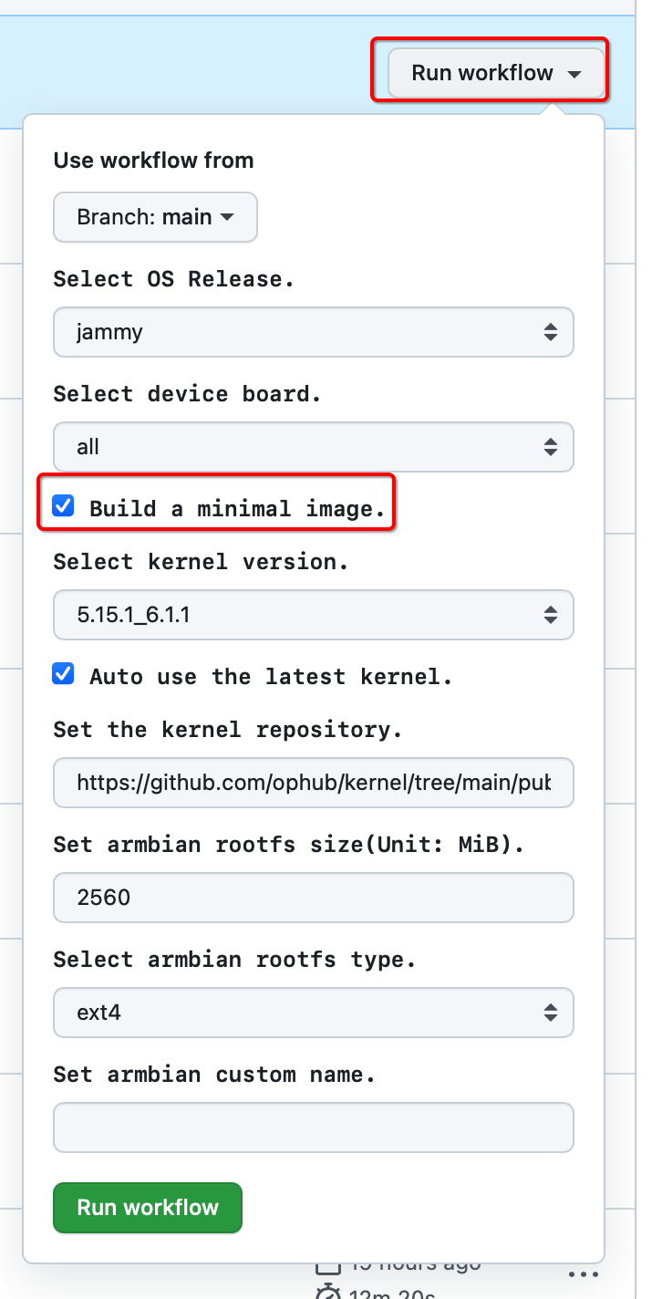 O大能不能再编译一份minima版供大家下载 · Issue #1189 · ophub/amlogic-s9xxx-armbian · GitHub