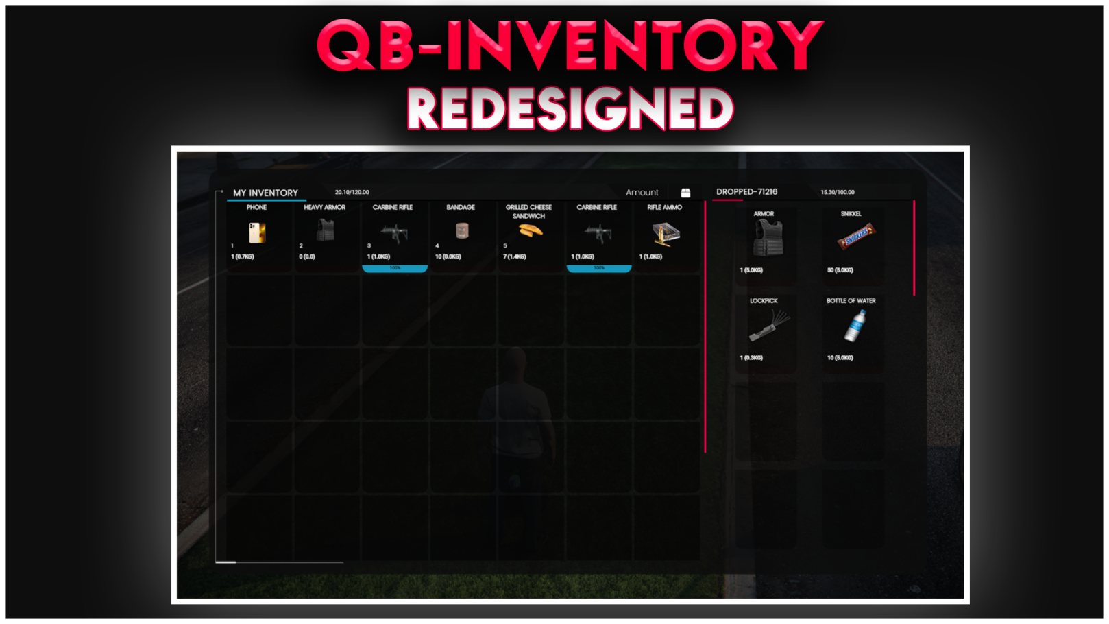 GitHub - QBCoreStore/qb-inventory-2: Newest QBCore Inventory For Your ...