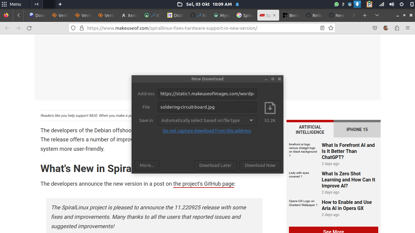 XDM Showing Pop Up Download Image is Very Annoying When visiting makeuseof.com · Issue #1154 ...