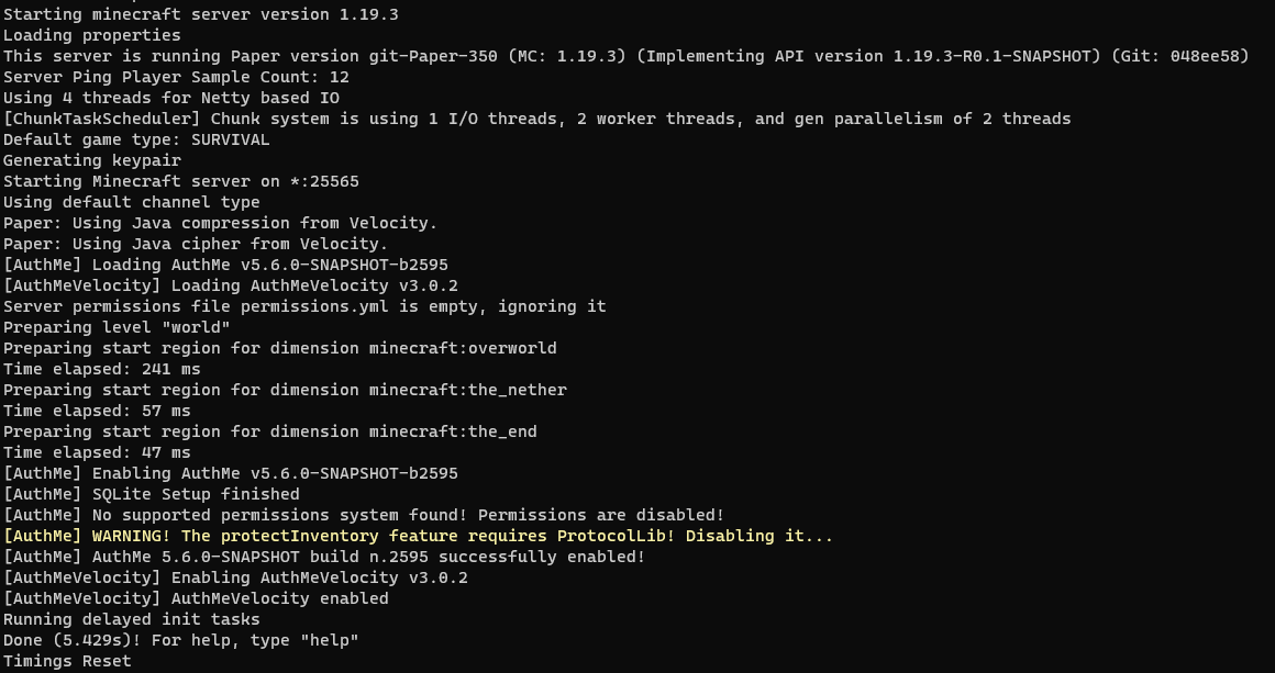 1.19.2 or 1.19.3 doesnt work! · Issue #65 · 4drian3d/AuthMeVelocity · GitHub