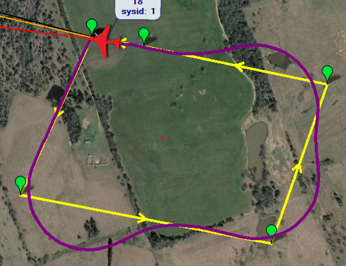 Plane: head towards next waypoint instead of waypoint lines · Issue ...