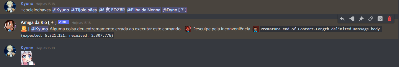 BUG no comando cocielochaves · Issue #208 · LorittaBot/DreamLand · GitHub
