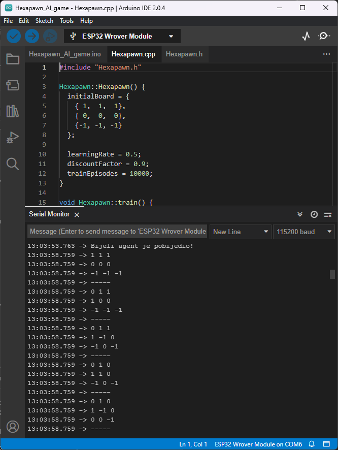 GitHub - VIDI-X/Hexapawn_AI_game