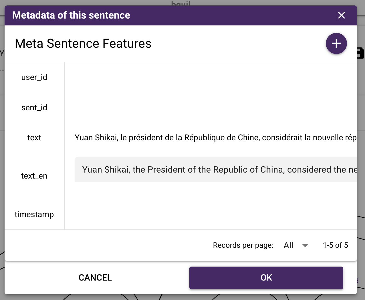 Review Metadata modal · Issue #167 · Arborator/arborator-frontend · GitHub