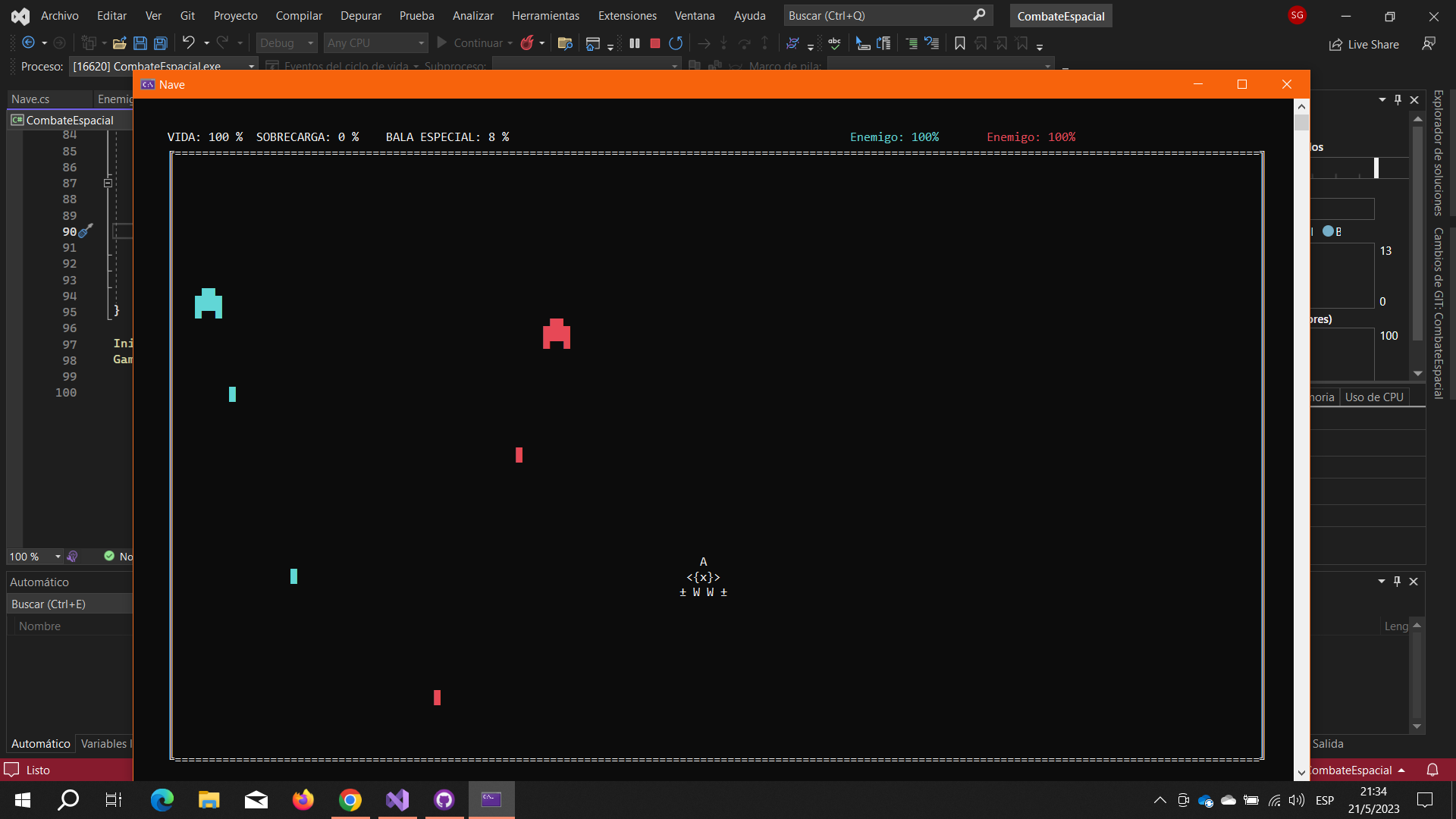 GitHub - StevenGualpa/CSharp_Consola_CombateEspacial