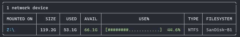 Windows Support Roadmap · Issue #56 · muesli/duf · GitHub