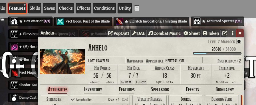 [Feature Request] Have the HUD be over character sheets · Issue #284 ...