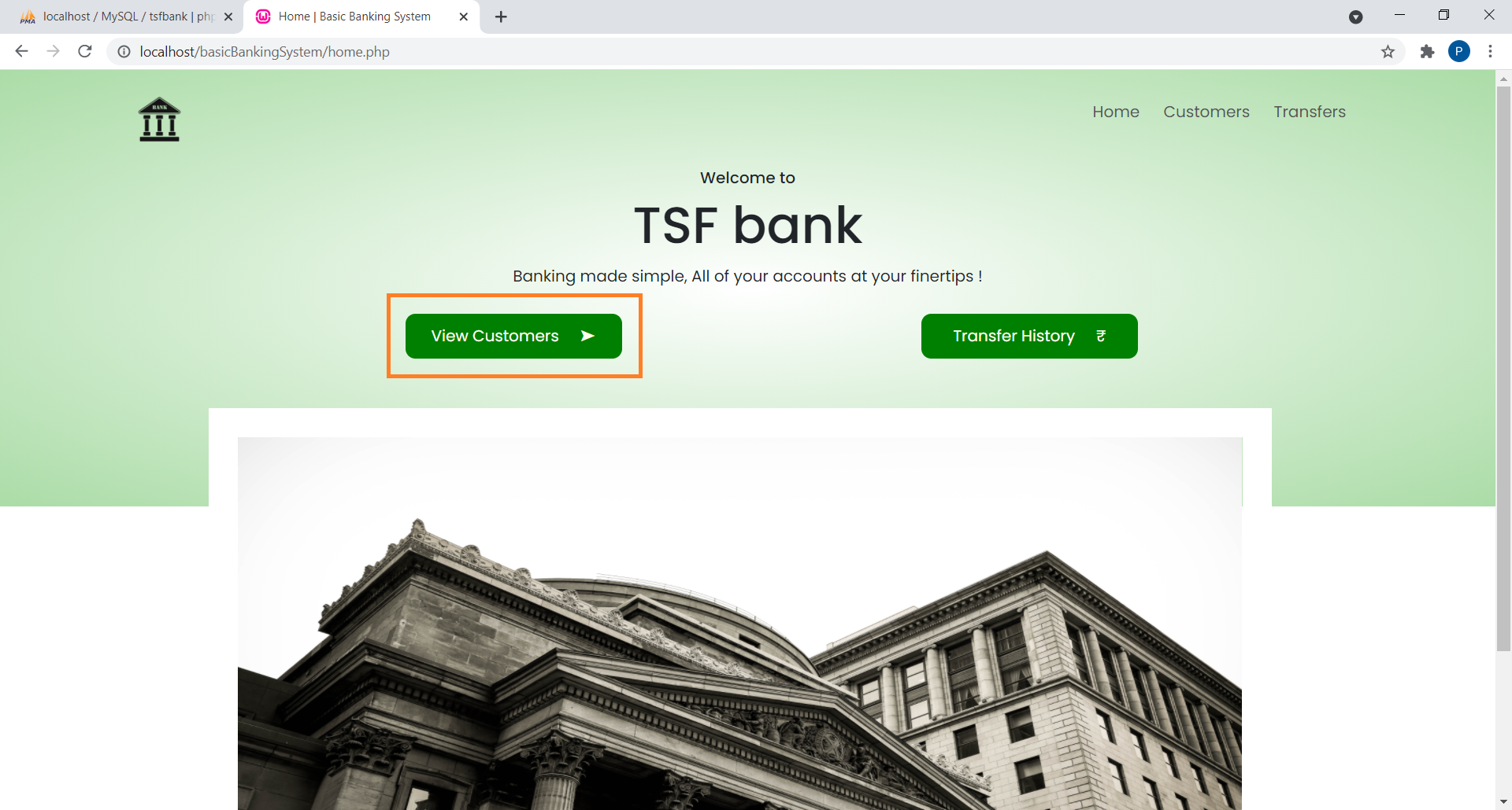 GitHub - priyansiChogale/basicBankingSystem