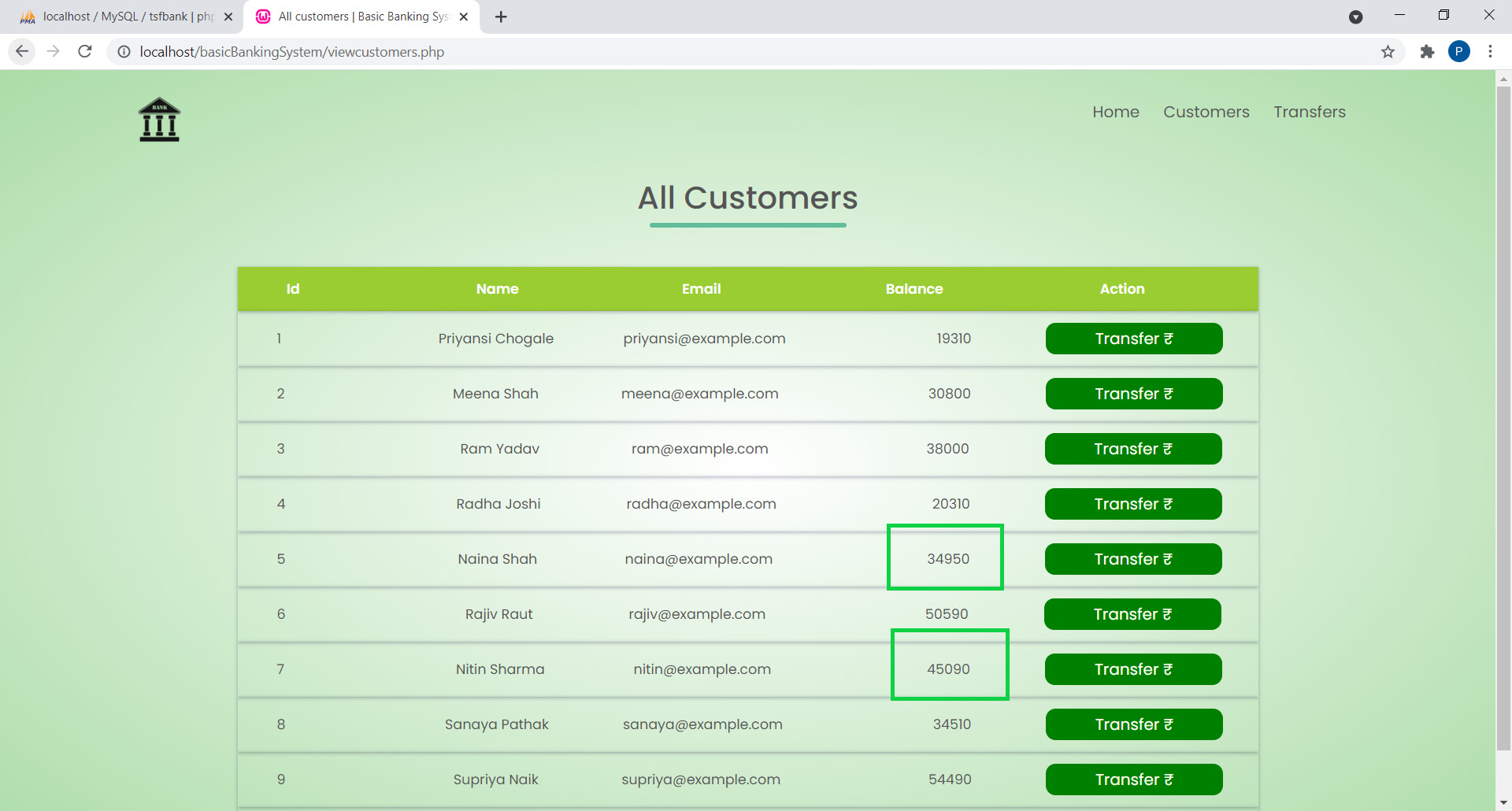GitHub - priyansiChogale/basicBankingSystem