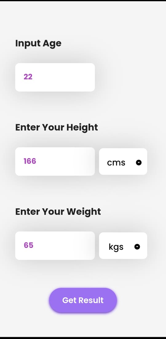 GitHub - nikhil-RGB/BMI-calculator: This is a basic flutter app for calculating an individuals BMI