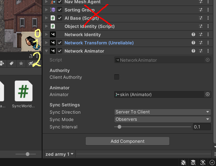 NetworkAnimator: OnDeserialize failed Exception=System.IO.EndOfStreamException · Issue #2852 ...