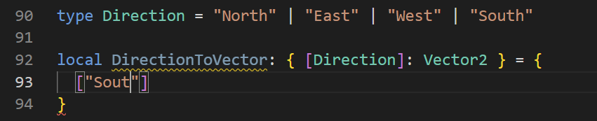 Singleton typed table keys do not autocomplete · Issue #661 · luau-lang ...