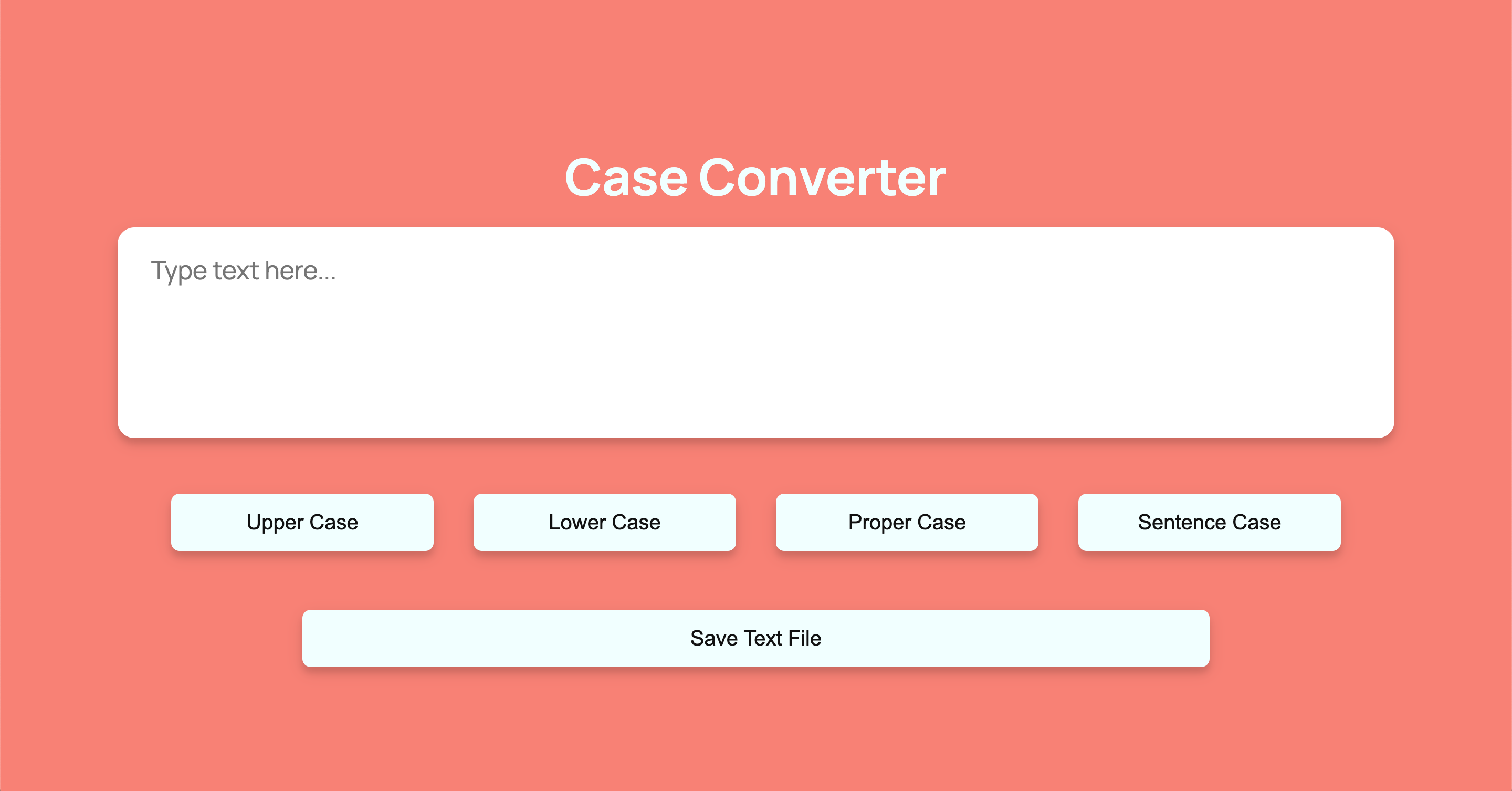 GitHub - lazzzaroni/Case-Converter: Project from "Frontend Developer" path by Hyperskill