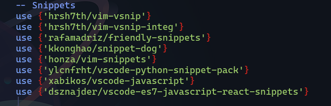 Vsnip not working on compe · Issue #215 · hrsh7th/vim-vsnip · GitHub