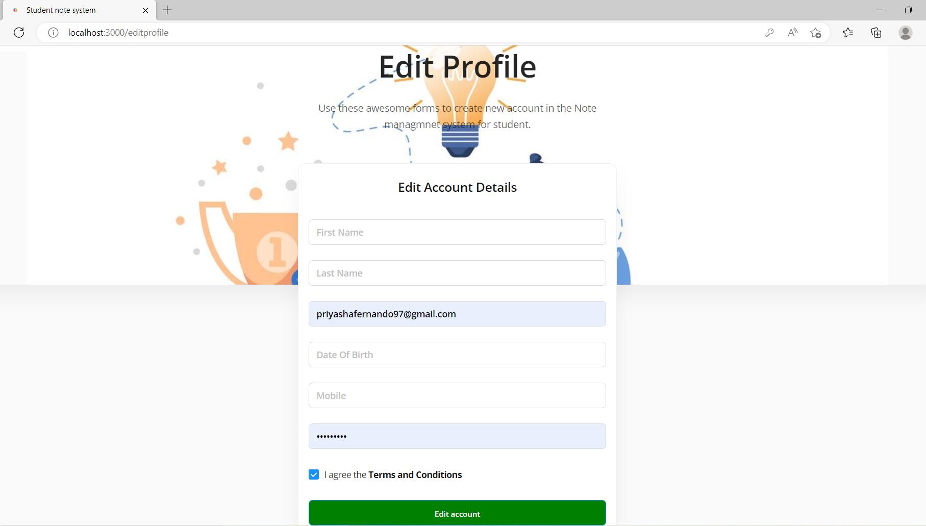 GitHub - merinpriyasha/Student-Note-Management-System