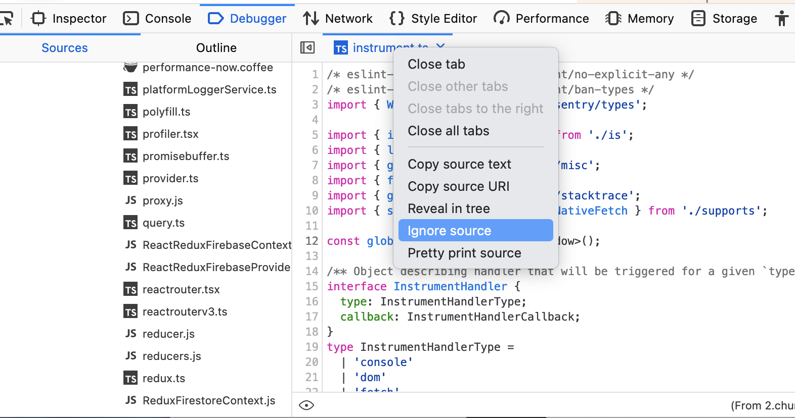Console logs are generated from instrument.js file · Issue #794 · getsentry/sentry-react-native ...