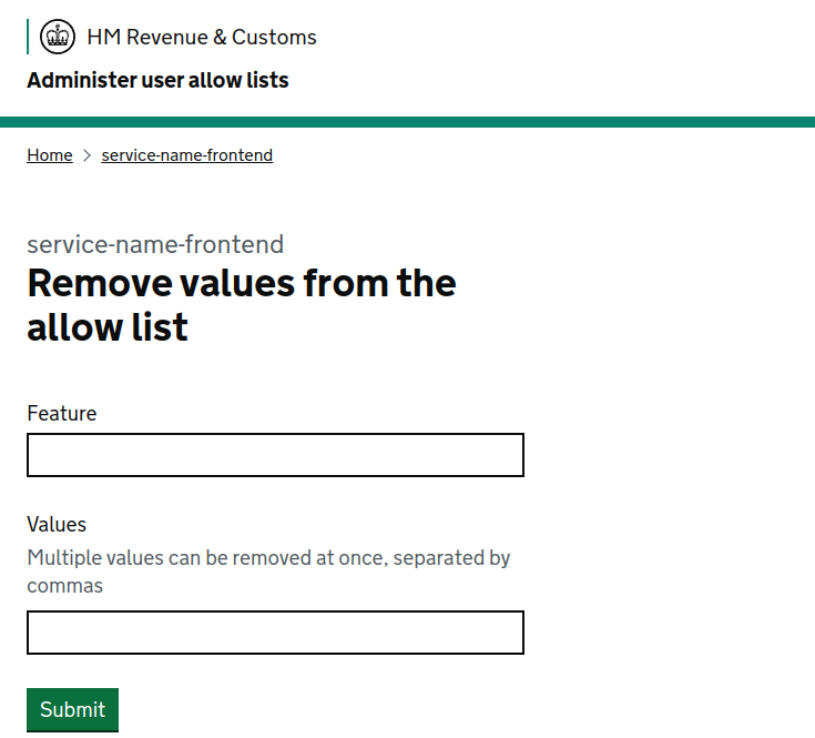 GitHub - hmrc/user-allow-list-admin-frontend