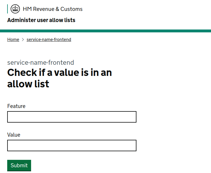 GitHub - hmrc/user-allow-list-admin-frontend