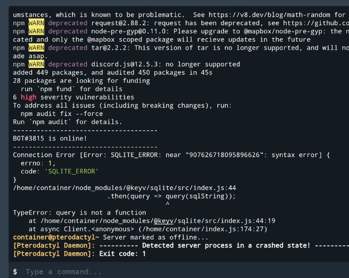 From the last update of @keyv/sqlite, suddenly its unable to work properly. · Issue #221 ...